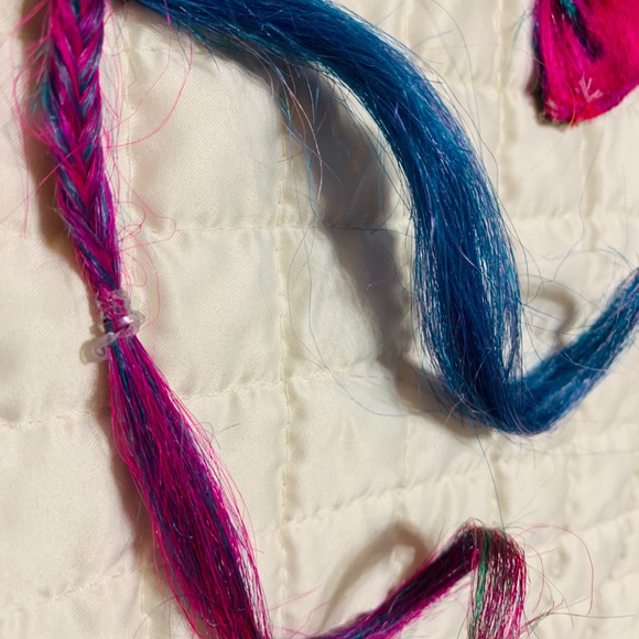 Damnation Hair | Accessories | Clip In Neon Human Hair Extensions ...